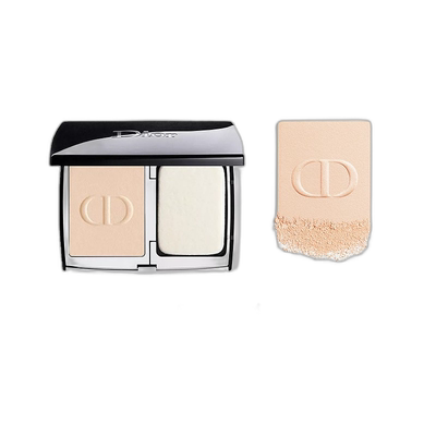欧洲直邮Dior迪奥粉饼10g锁妆柔雾粉饼凝脂恒久哑光遮瑕1N/2N正品