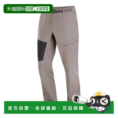 1h可退 香港直邮SALOMON 男士运动裤 LC2646200IRON SS2026 卡其