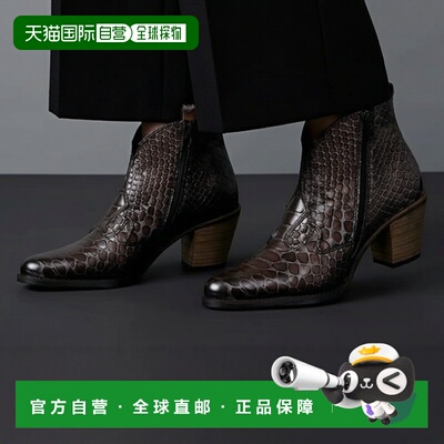 欧洲直邮Regard鞋子女短靴黑色ZUNA女靴