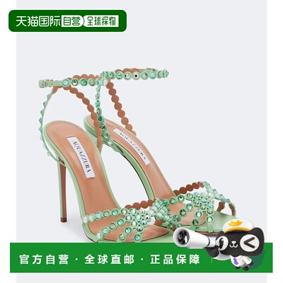 香港直邮AQUAZZURA/Tequila女士凉鞋 高跟 【付后1h可退】尖头