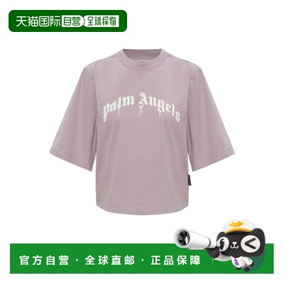 香港直邮PALM ANGELS 女士T恤 PWAA079S26JER004360支付后1h可退