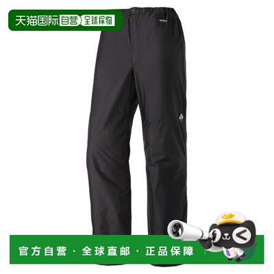 1h可退 香港直邮mont-bell 女士健身裤 2328340BK CO 黑色 Rain H