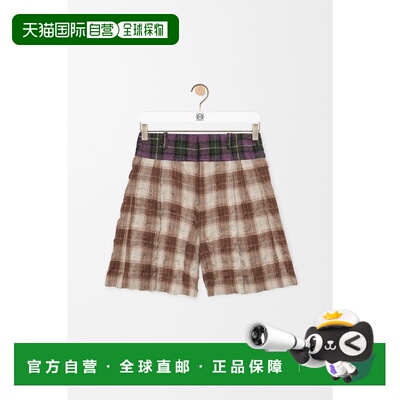 1h可退 欧洲直邮LOEWE 罗意威 26春夏 H526Y04WIJ-2994 男士 短裤