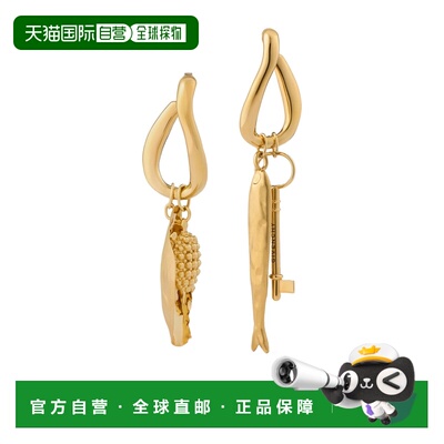 1h可退 香港直邮Givenchy Lucky Charms asymmetric earrings in