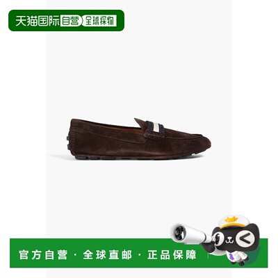 香港直邮Bally 巴利 男士 Kansan 绒面革开车鞋 MSD01HSU005SIZEC