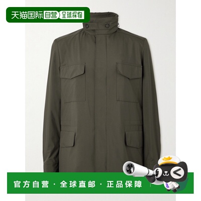 1h可退 香港直邮Loro Piana 诺悠翩雅 男士 长袖高领休闲夹克 FAI