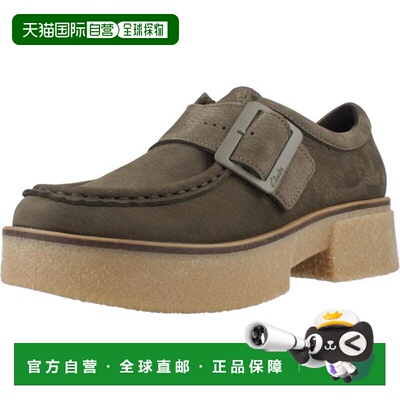 香港直邮clarks originals 其乐 女士 LINOSO MONK 乐福鞋 261786