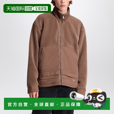 香港直邮Adidas 男士 Earth Strata 抓绒拉链夹克 JW3510PLEA