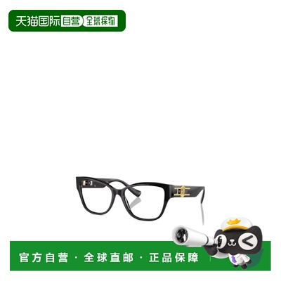 1h可退 香港直邮VERSACE 女士眼镜 3347VISTAGB1 SS2026 黑色 log