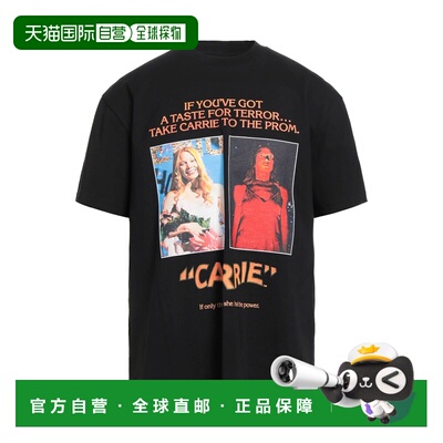 1h可退 香港直邮J.W. Anderson 男士 T恤 black黑色 舒适时尚