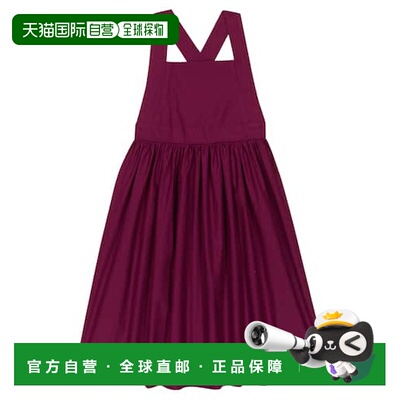 香港直邮Bonpoint 女童 Gladys 棉质连衣裙童装 purple紫色 舒适