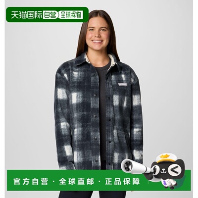 自营欧洲直邮Columbia Benton Springs™女士绗缝抓绒衬衫式外套