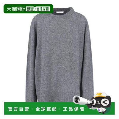 香港直邮THE ROW 女士针织衫 5582SY184GYM SS2026 灰色 圆领毛衣
