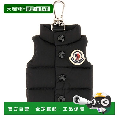 欧洲直邮MONCLER 男士钥匙扣 6F00002M7726999 SS2026 黑色 KEYCH