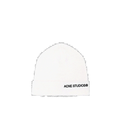 香港直邮Acne Studios 罗纹针织羊毛帽 C40334 高级感 潮牌正品