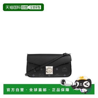 1h可退 香港直邮MCM 女士斜挎包 MWRGSXT010BK SS2026 黑色 ‘Tra