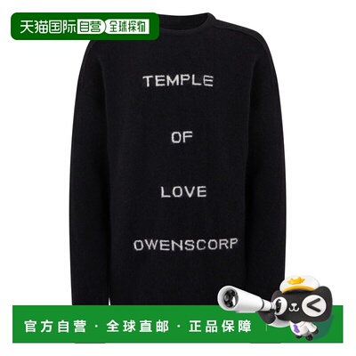 香港直邮rickowens 男士 毛衣长袖针织衫