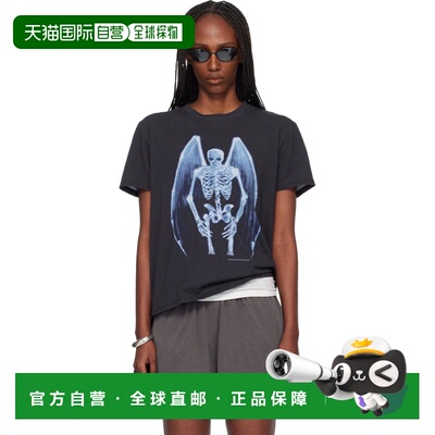 1h可退 香港直邮Our Legacy 女士 黑色 Classic T恤 W2266CFFalle