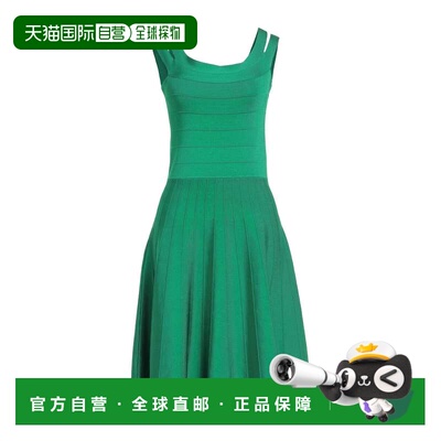 1h可退 香港直邮Pinko 品高 女士 夏装连衣裙 green绿色 舒适时尚