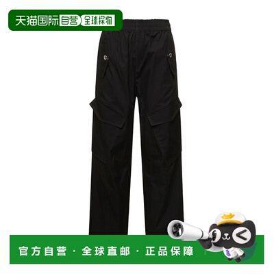 香港直邮Dion Lee 男士休闲裤 C2101R23BLACK SS2023 黑色 徽标工