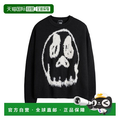 香港直邮Y-3 男士针织衫 KR1127BLACK AW2026 黑色【付后1h可退】