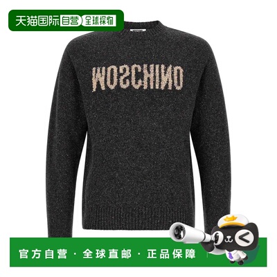 欧洲直邮MOSCHINO 男士针织衫 90152031500 AW2026 灰色 Mirrored