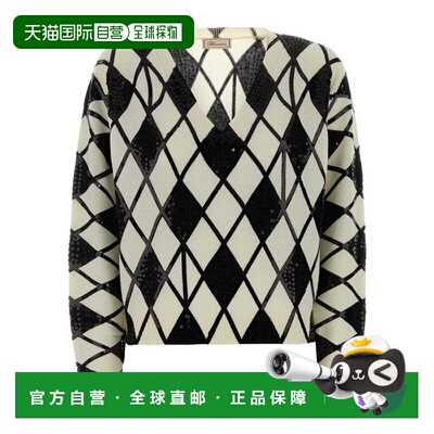 Blumarine 长袖V领毛衣 RF6175MAB372M745A