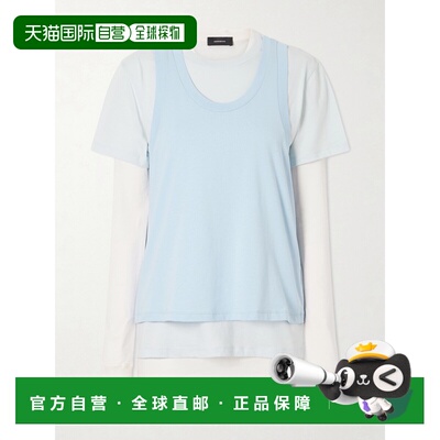 1h可退 wardrobenyc 女士 层叠感棉针织T恤 W1164S26CODV