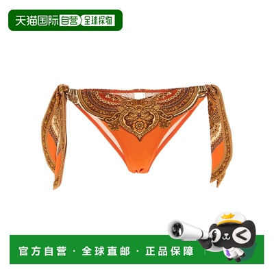 香港直邮ZIMMERMANN 女士泳装 8370WSS263TAPA AW2026 橙色泳裤