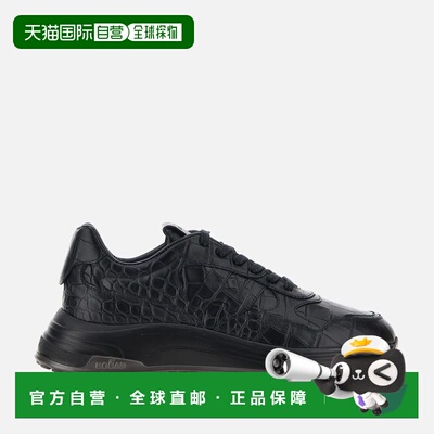 自营欧洲直邮Hogan Hyperlight黑色运动鞋跑鞋休闲