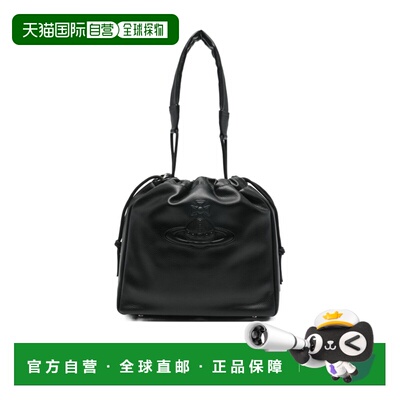 1h可退 香港直邮Vivienne Westwood 抽绳细节单肩包 4C020003US00