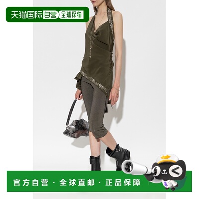 欧洲直邮alexander mcqueen 女士 背心吊带露背