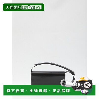 1h可退 香港直邮Jacquemus 男士 黑色棉肩包 BAM00433AC18A01990