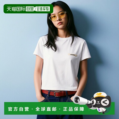 1h可退 香港直邮Jacquemus 女士 棉质T恤 TSW00550AJ00029100