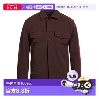 香港直邮THEORY 希尔瑞 男士 夹克 brown棕色 舒适时尚