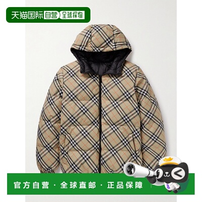 Burberry 巴宝莉 男士 雙面連帽羽絨夾克 8110215 【付后1h可退】