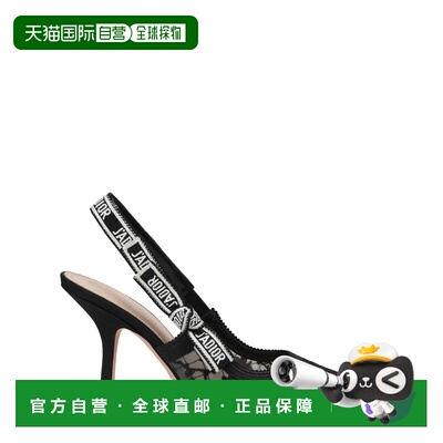 香港直邮DIOR 女士高跟鞋 KCV368DLN900 CO 黑色 SCARPA CON TACC