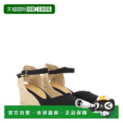 1h可退 香港直邮CASTANER 女士凉鞋 020985100NEGRO CO 黑色单鞋