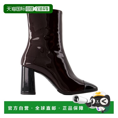 1h可退 香港直邮CAREL PARIS 女士高跟鞋 DONNAVERNISMARRONNOIR