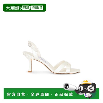 香港直邮Jimmy Choo 周仰杰 女士 Elsy 70 绸缎凉鞋 J000180914