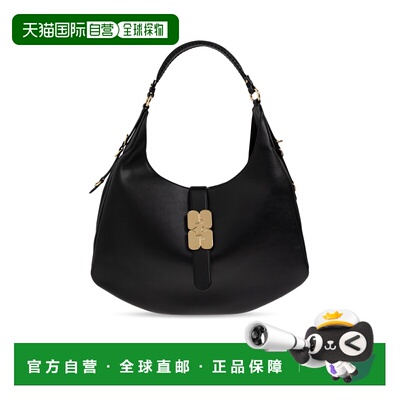 1h可退 香港直邮GANNI 女士斜挎包 A69945971099 CO 黑色 Shoulde