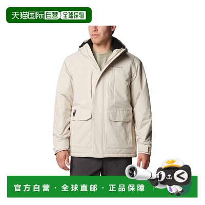 自营欧洲直邮Columbia Landroamer男士深石色聚酯纤维防水防风派