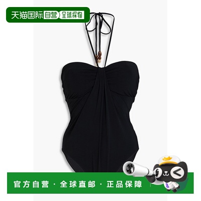 1h可退 香港直邮ZIMMERMANN 女士 垂褶挂脖泳衣 0920WRS251ONEPIE