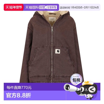 1h可退 香港直邮CARHARTT WIP 女士 W' Mitch 'Hubbard' 连帽纯棉