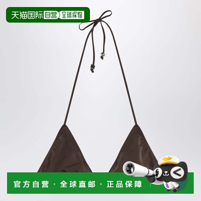 1h可退 香港直邮Jacquemus 女士 棕色三角比基尼上装 TOW00914AW0