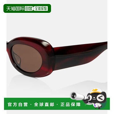 1h可退 香港直邮KHAITE 女士 x Oliver Peoples 1992C 方框太阳眼