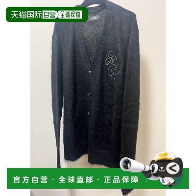 1h可退 香港直邮AMIRI 男士针织衫 AMKNCD1033BLACK AW2024 黑色