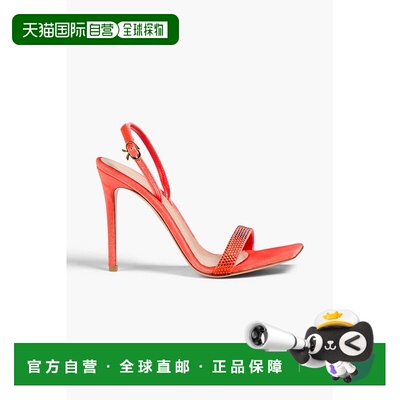 香港直邮Gianvito Rossi 吉安维托 罗西 女士 Britney 水晶装饰天