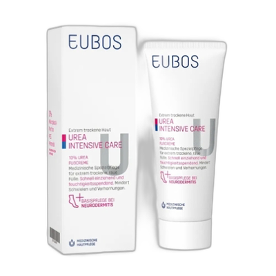 欧洲直邮Eubos德国进口舒缓保湿抗干裂快吸收10%尿素足霜100正品