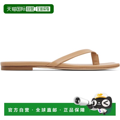 1h可退 香港直邮aeyde 女士 驼色 Renee Square-Toe 凉鞋 A11FSBE